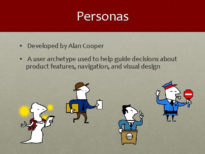 Personas Peg Achterman October 21 2013 Personas Developed