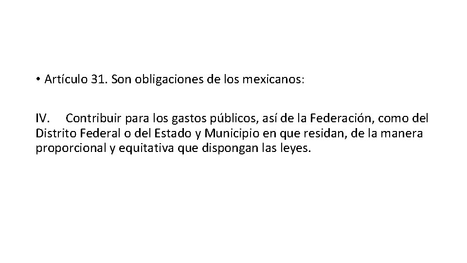 Introduccin a las contribuciones Fuentes de ingreso para