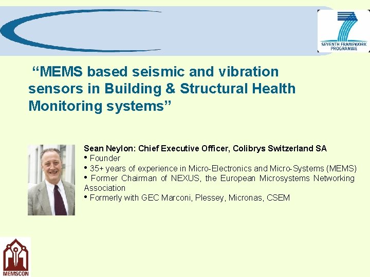 MEMS based seismic and vibration sensors in Building