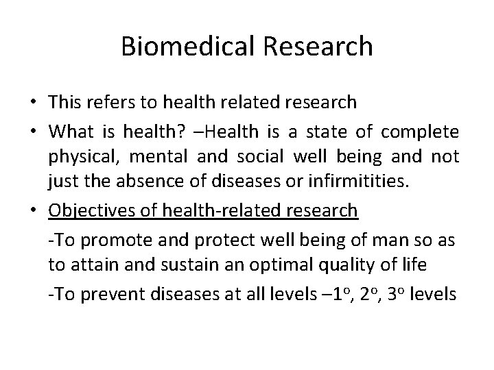 Course Title PGC 601 Research Methodology In Medical