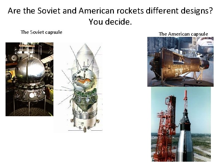 How do we get from here early Soviet
