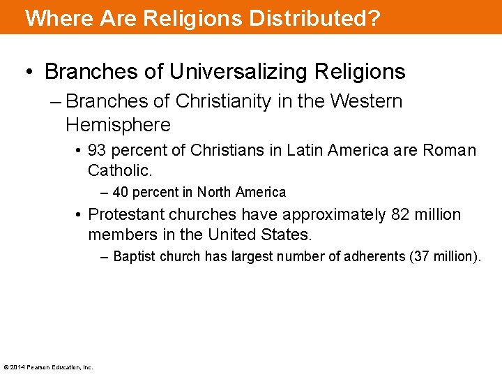 Where Are Religions Distributed Distribution of Religions Geographers