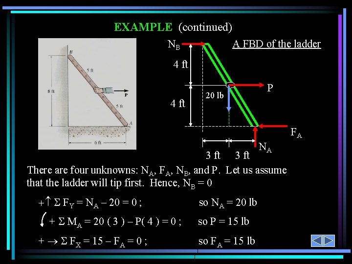CHARACTERISTICS OF DRY FRICTION PROBLEMS INVOLVING DRY FRICTION