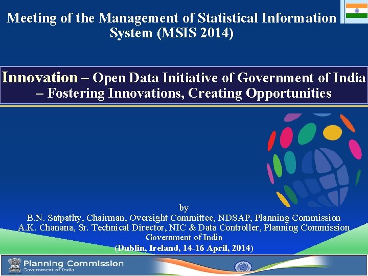 Meeting of the Management of Statistical Information System