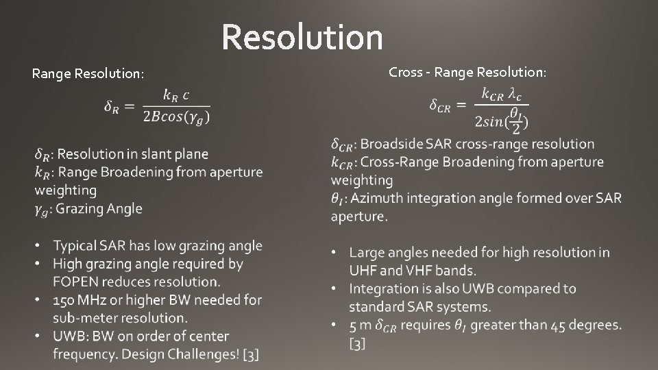 Foliage Penetration SAR FOPEN SAR Brandon Ravenscroft Camp