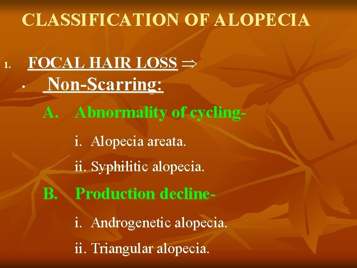 Androgenetic Alopecia Male and Female Pattern Hair Loss