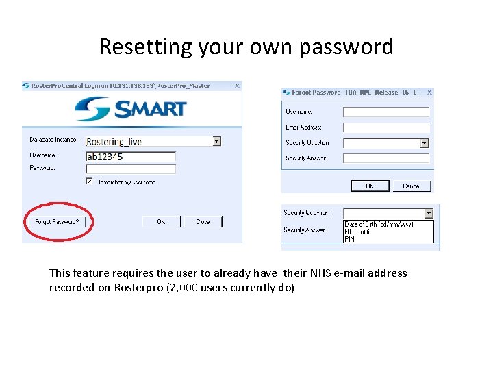 Electronic Rostering using Rosterpro Sean Murphy April 2017