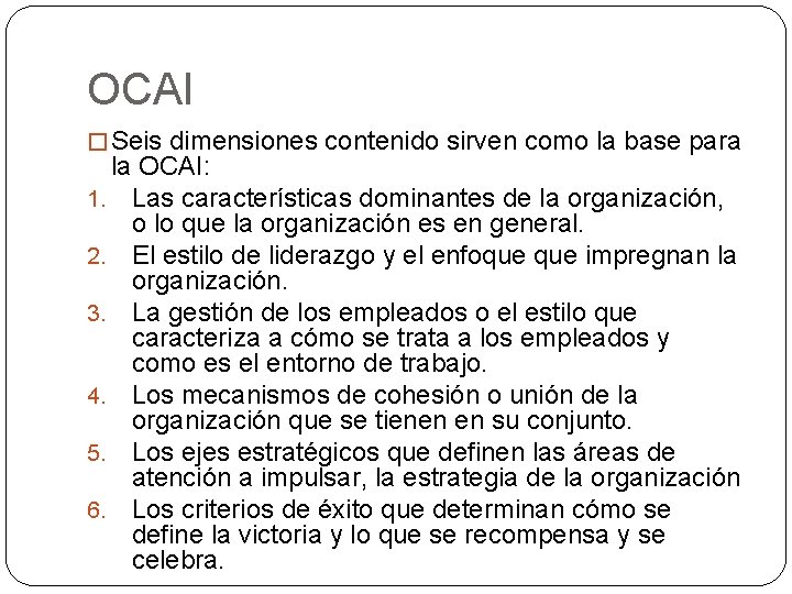OCAI Organizational Culture Assessment Instrument BOOK Diagnosing and