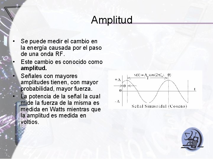 TEMA 2 Fundamentos de la Tecnologa Inalmbrica Profesora