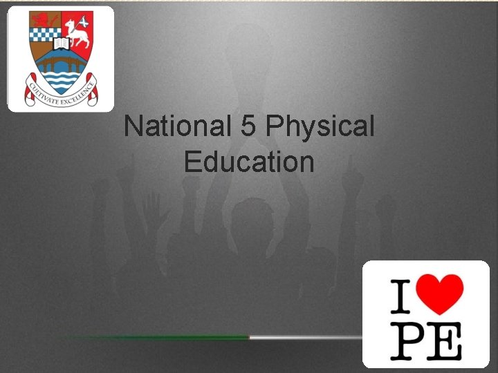 National 5 Physical Education 2 G Explain why