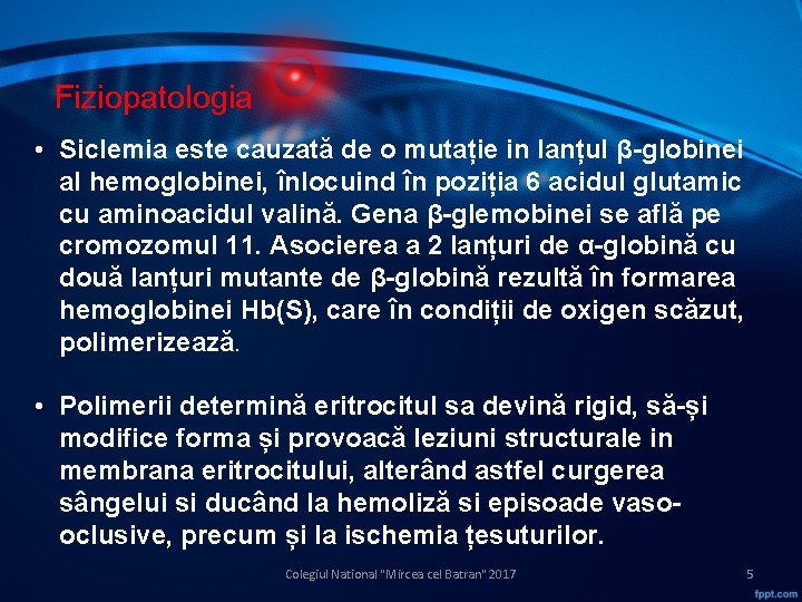 ANEMIA FALCIFORM autori Biroiu Alexandru Vasile Mihilescu EduardFlorin