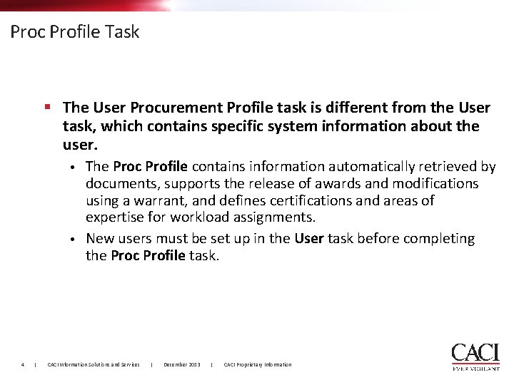 Creating and Establishing PD Procurement Profiles SPS Spotlight