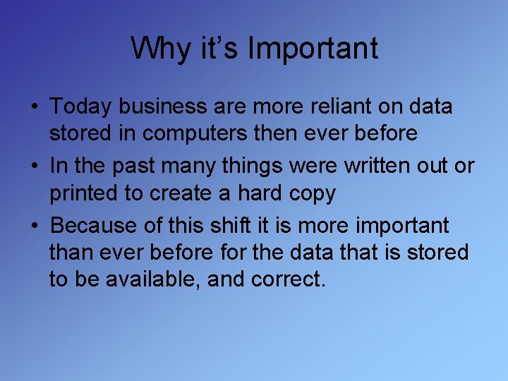 Information Security and Privacy By Joshua Waibel Overview
