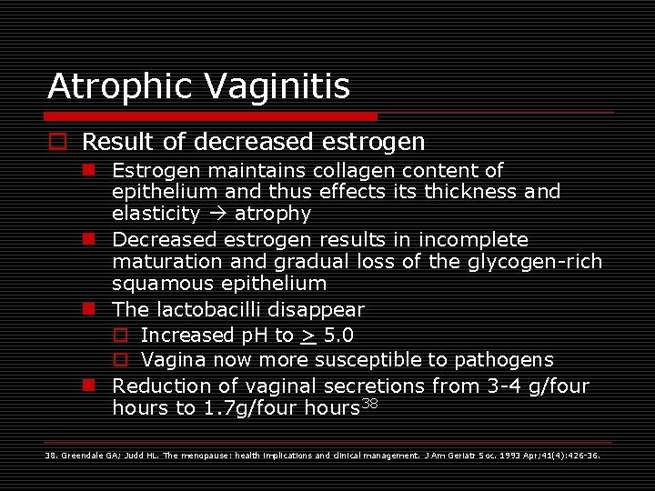 VAGINAL HYGIENE AND VAGINITIS Original outline by Ellen