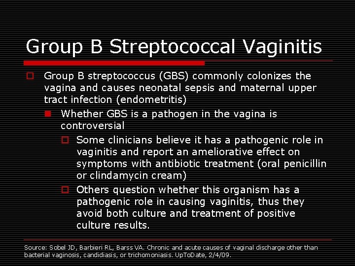 VAGINAL HYGIENE AND VAGINITIS Original outline by Ellen