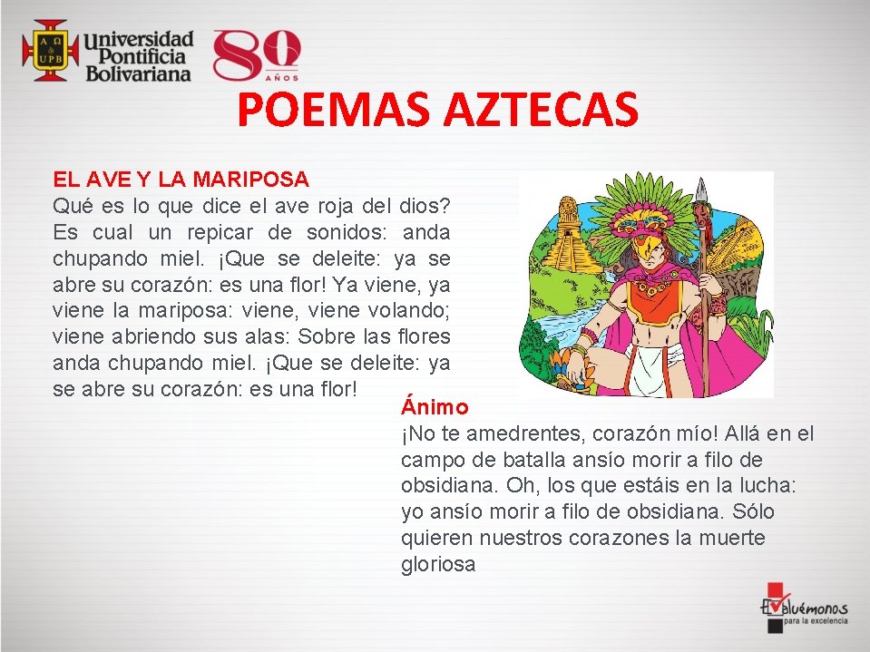 AZTECAS Narrativa Latinoamericana Laura Alexandra Jimnez Rincn Paola