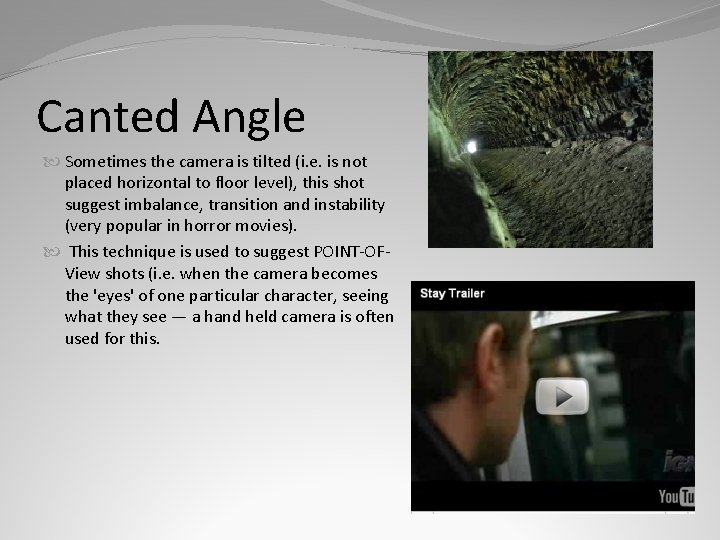 Camera Shots Angle Movement and Composition Media Language
