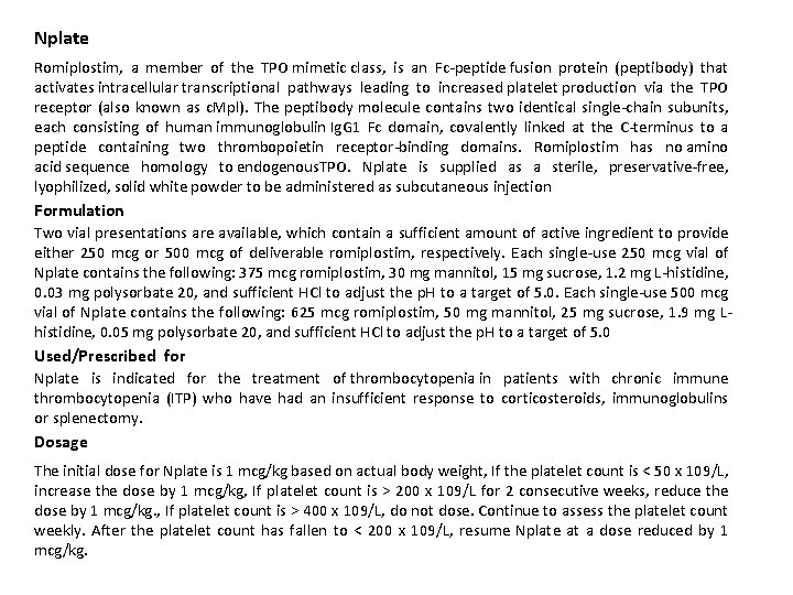 RomiplostimDB 05332 Approved Drug Chemical Formula C 2634