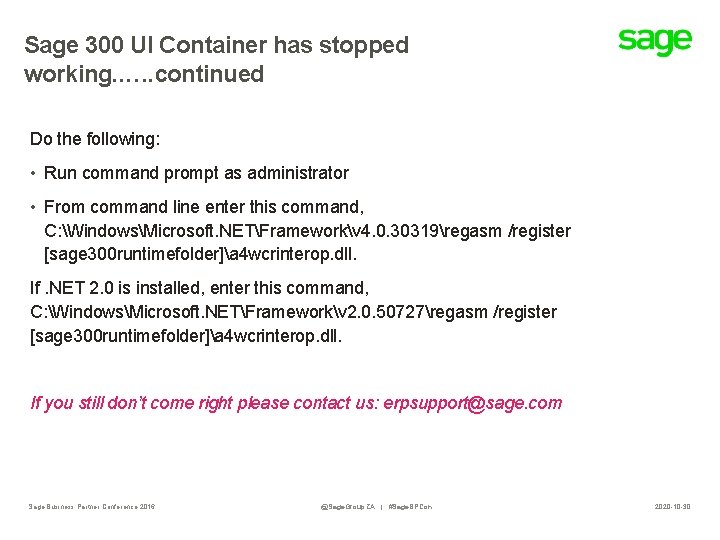 Troubleshooting Sage 300 Patty Dube 27 th January