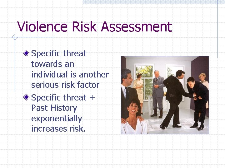 Violence Risk Assessment Presented By David Kan MD