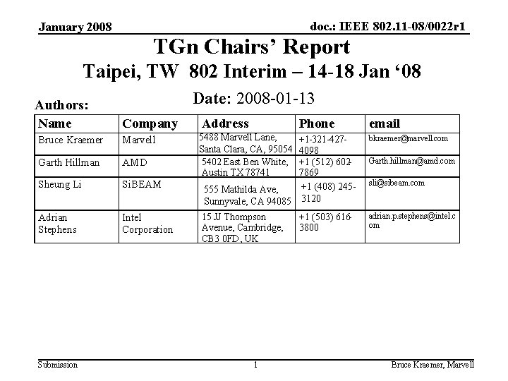 doc IEEE 802 11 080022 r 1 January