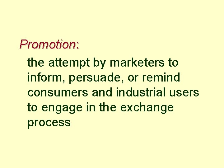 Using Integrated Marketing Communications to Promote Products Chapter