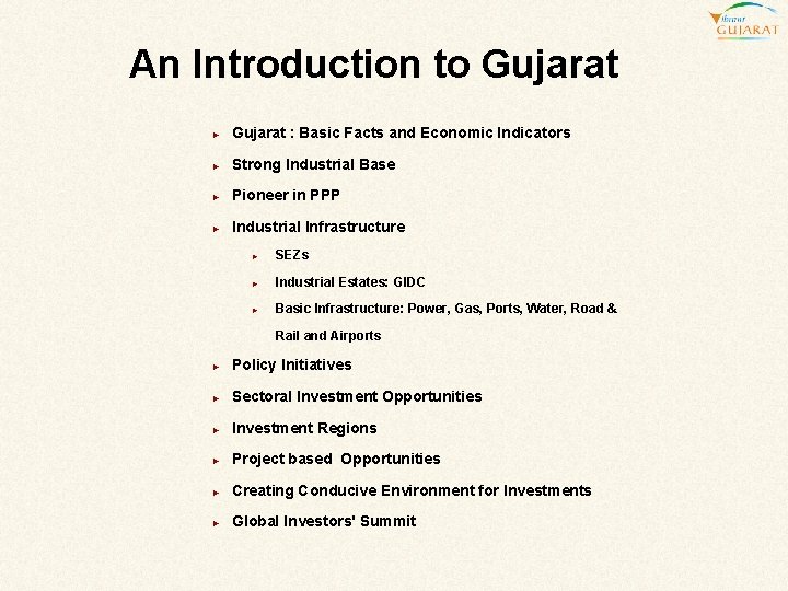 Gujarat The Growth Engine of India An Introduction