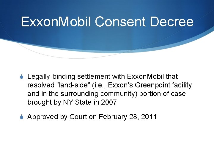 Greenpoint Environmental Benefit Projects Community Meeting 1 March