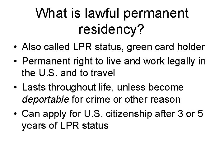 Immigration Options for Abused Immigrant Seniors Sally Kinoshita