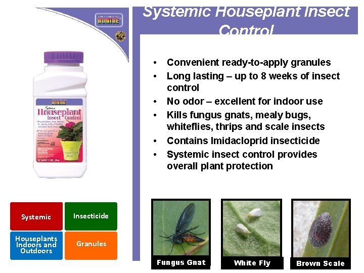 2016 BONIDE PRODUCT KNOWLEDGE SECTIONALS Plant Control Products