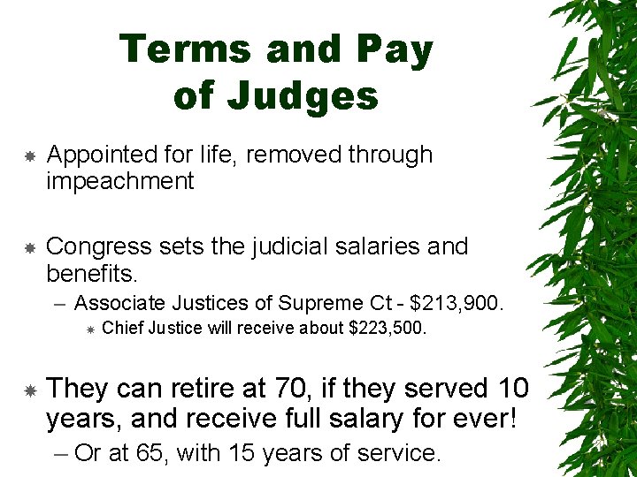 Unit Five The Judicial Branch Articles of Confederation