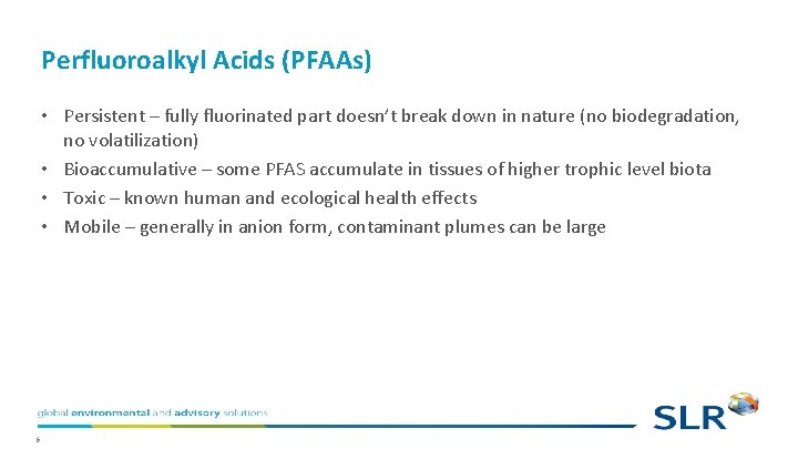 Guidance for the Assessment and Remediation of PFAS