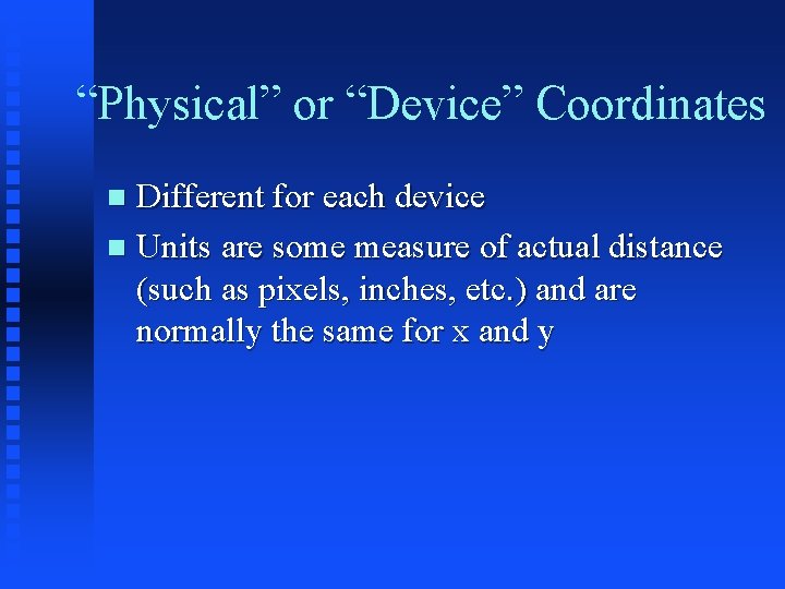 Computational Biology Part E Basic Principles of Computer