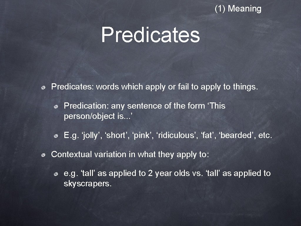 Reason Argument Lecture 4 Lecture Synopsis 1 Meaning