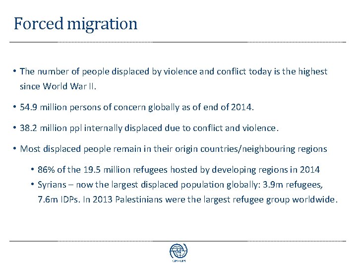 Global Migration Trends Frank Laczko Global Migration Data