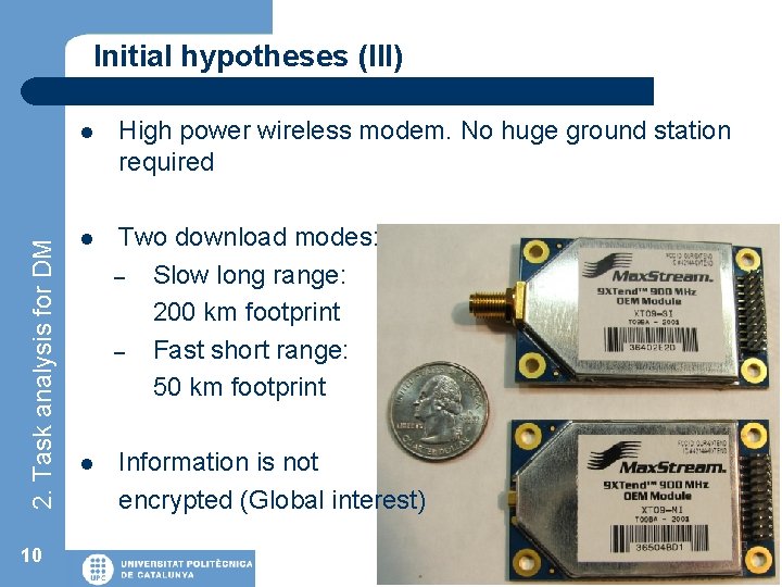 Simplified Femtosatellite Operations for Disaster Mangement Missions Joshua