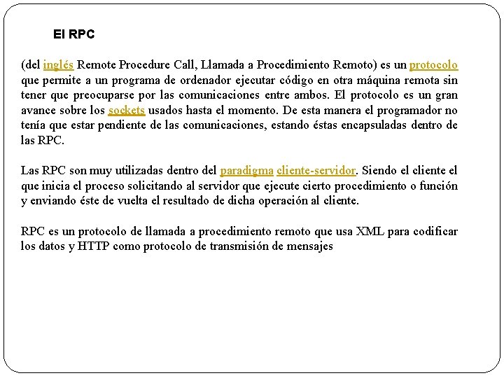 BASES DE DATOS DISTRIBUIDAS Evaluacin Conocimientos 30 Examen