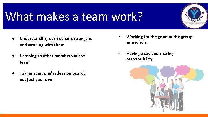 Building Team work skills as a Young Professional