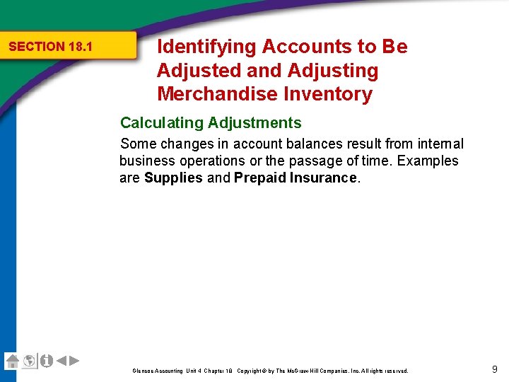 Unit 4 The Accounting Cycle for a Merchandising