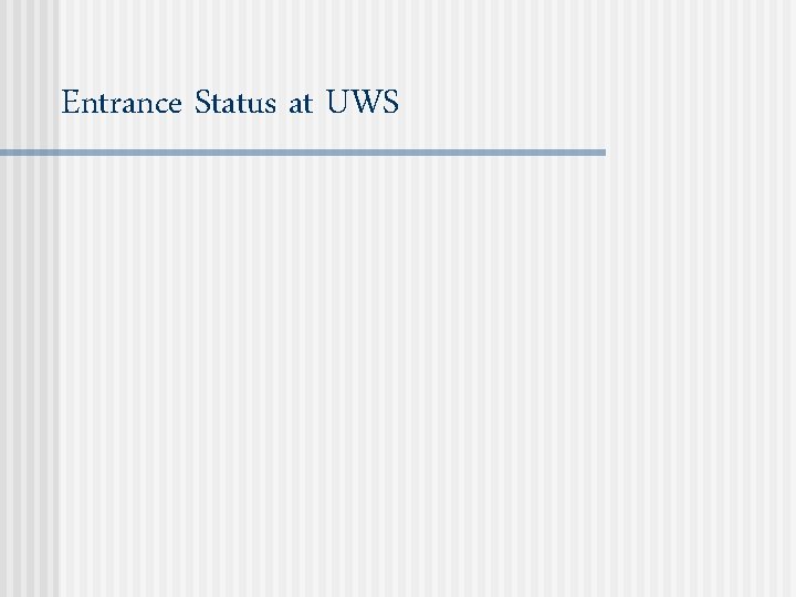 WTCS Transfers to the University of Wisconsin System