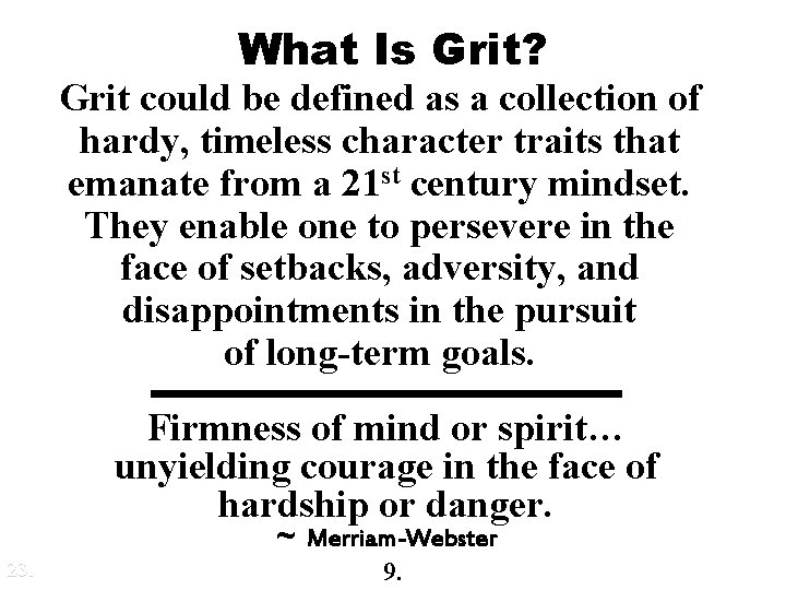 Mindset Grit and Determination The Key to Leading