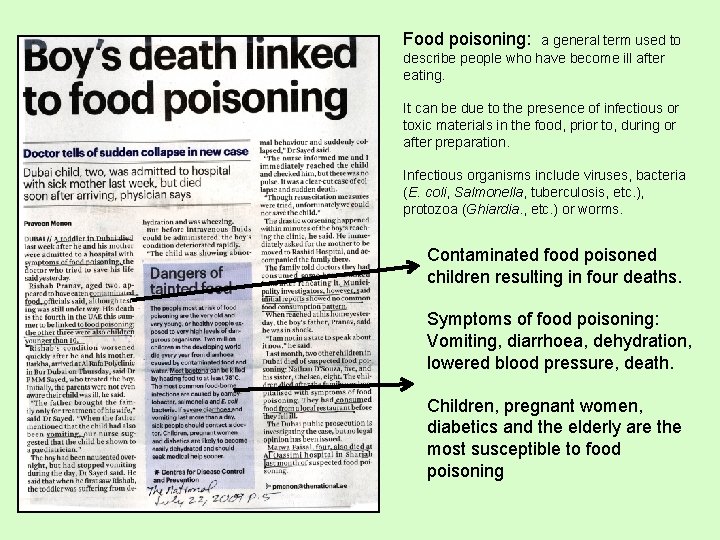 Microbial contamination levels of selected vegetable greens in