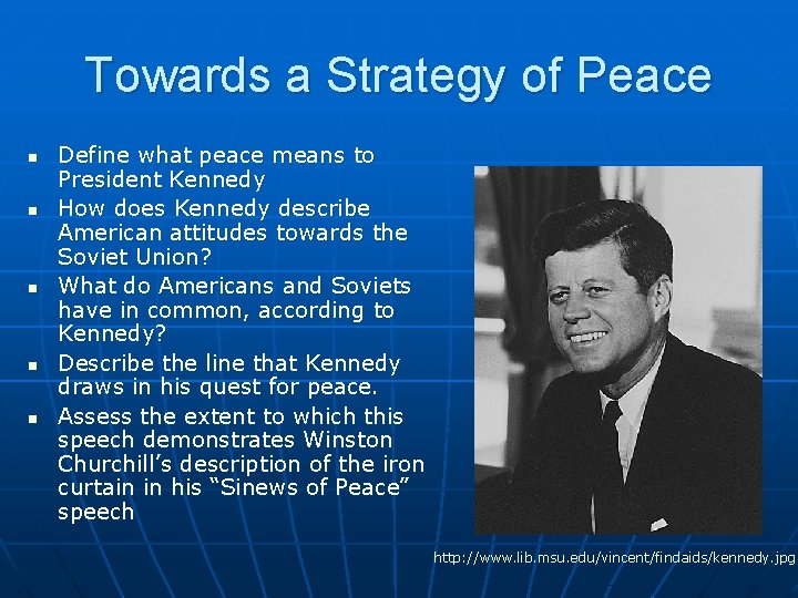 The Legacy of Churchills Sinews of Peace Speech