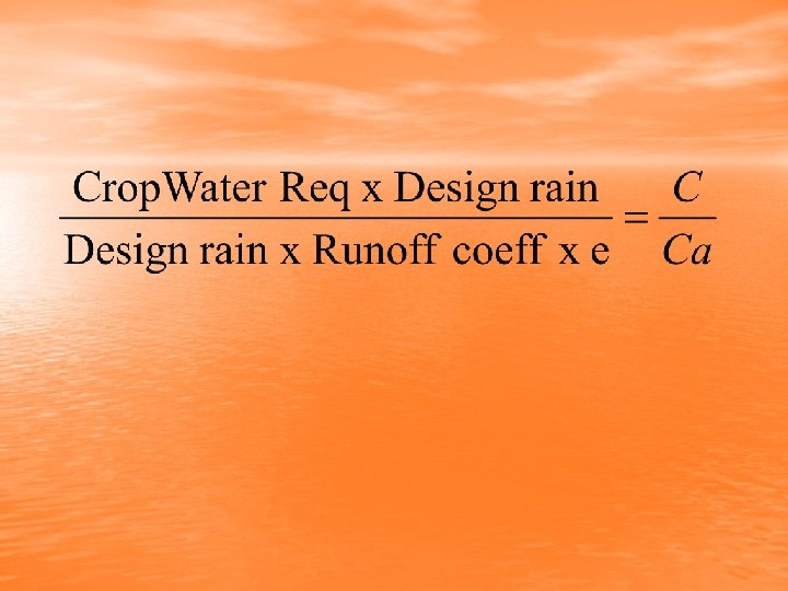 Towards a Better Design of MicroCatchment Water Harvesting