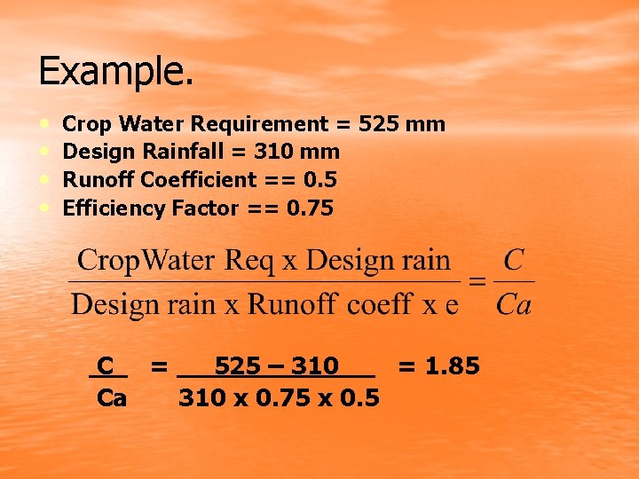 Towards a Better Design of MicroCatchment Water Harvesting