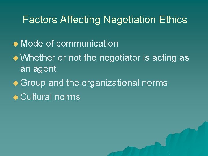 Negotiation Ethics Do Well and Do Right Introduction