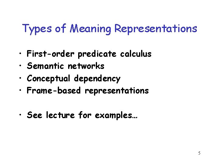 Natural Language Processing Chapter 14 1 Transition First