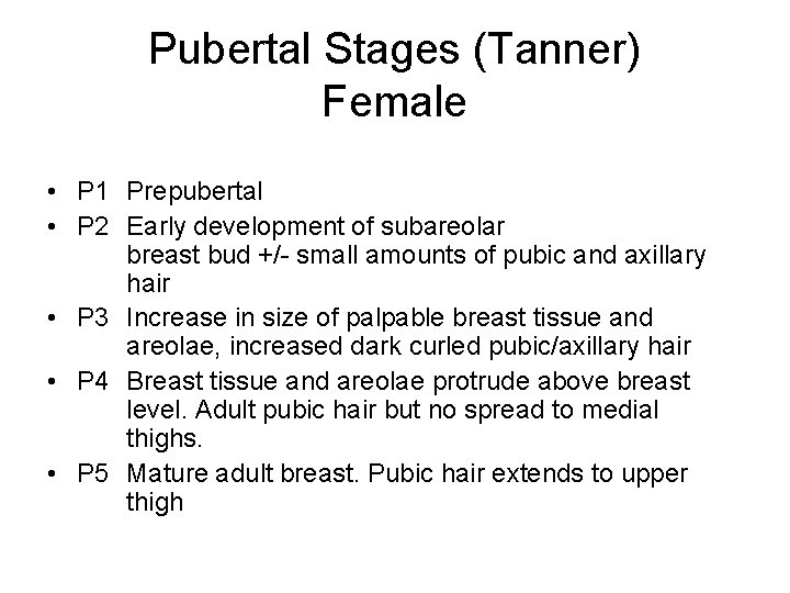 Puberty Normal and Abnormal For UG2014 Puberty Disorders