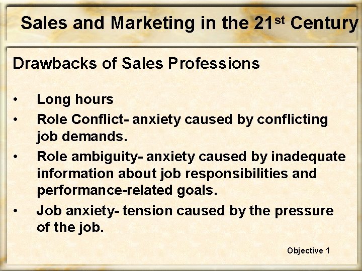 Introduction to Marketing Chapter 14 Objectives 1 Identify