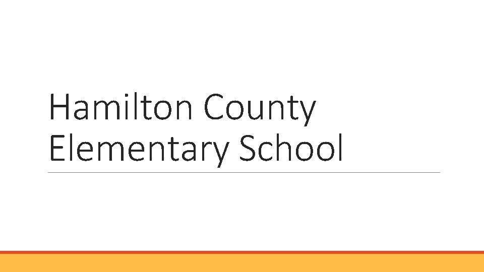 Hamilton County Elementary School iReady Data iReady Reading